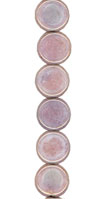Rose Luster Disc – Beads To Live By